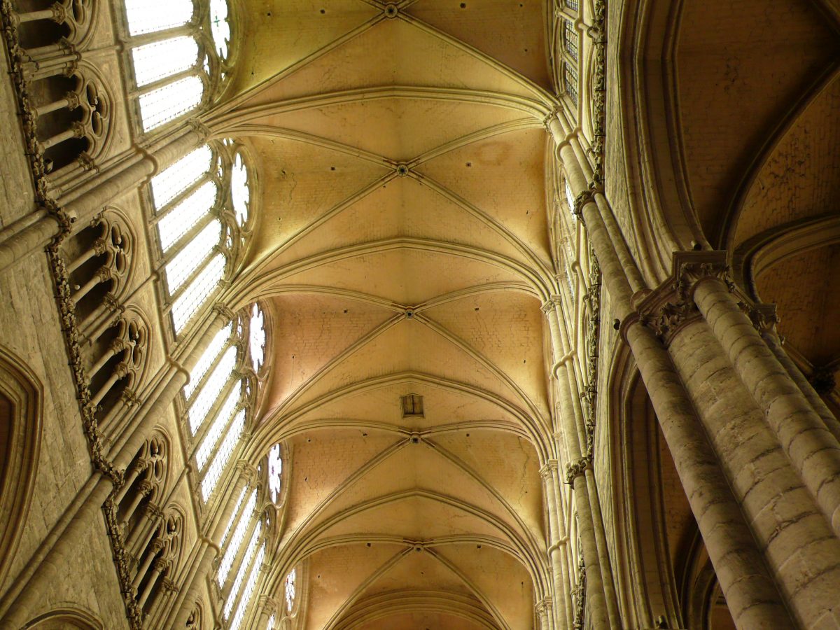 Amiens_voute_quadripartite - Les amis du musée